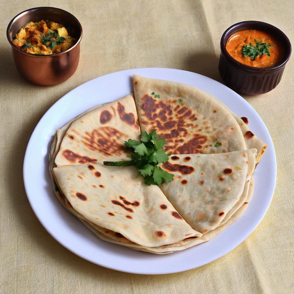 Paneer-Stuffed Parathas - Medical information and health advice - Go Green
